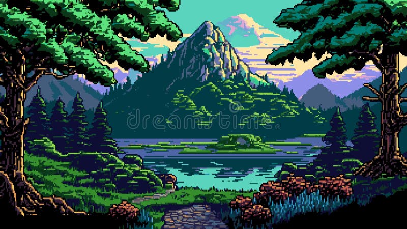 8bit Valley Stock Illustrations – 80 8bit Valley Stock Illustrations ...