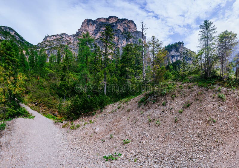 Mountain Lake between by Mountains Stock Photo - Image of alps ...