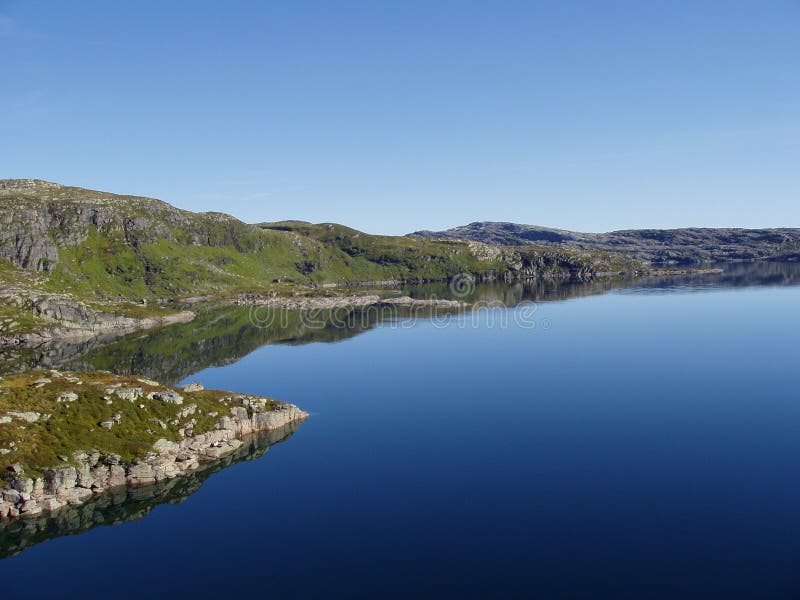 Mountain lake, Norway stock image. Image of peaceful, mountain - 3391601