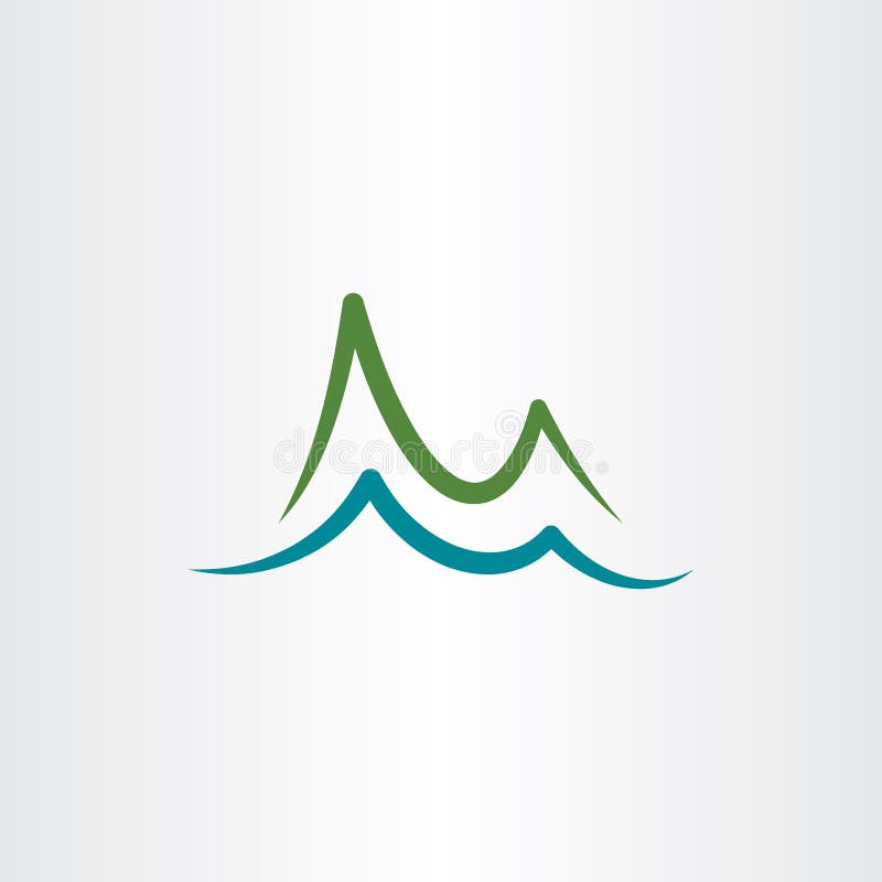 Logo Mountain Water Stock Illustrations – 24,078 Logo Mountain Water ...