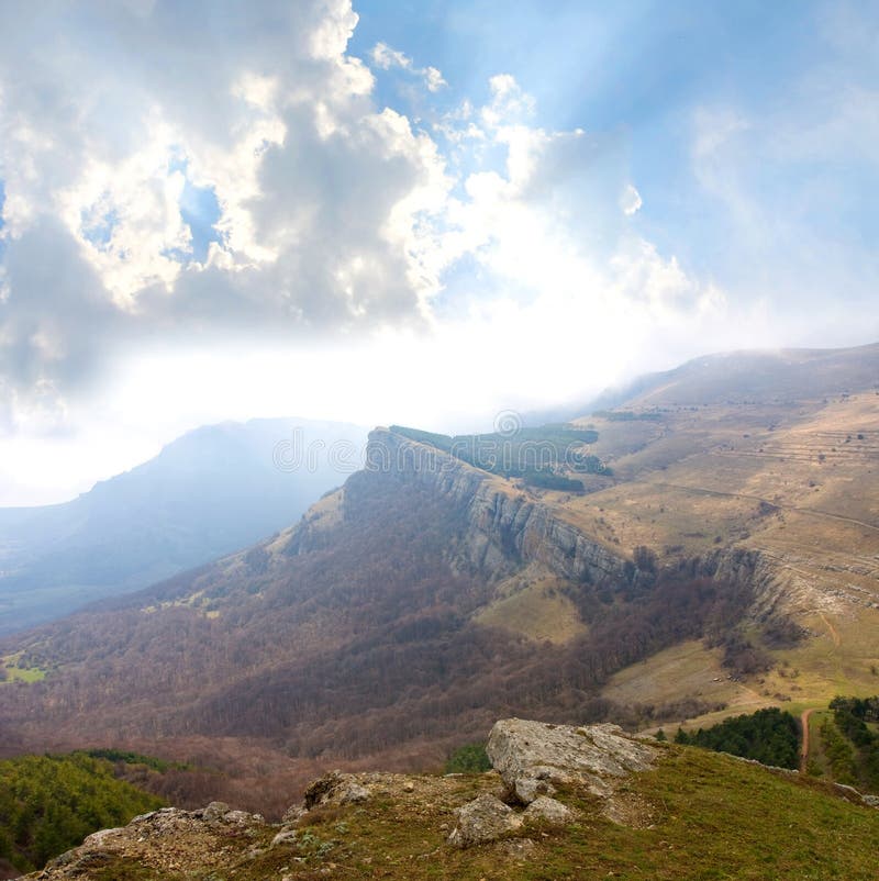 Mountain landscape stock image. Image of outdoor, beauty - 12111741