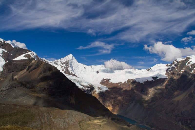 Peru Mountain Sunrise Panorama Stock Photo - Image of colors, altitude ...