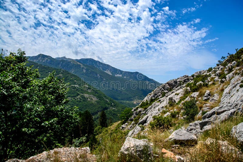 Mountain Landscape in the Balkans Stock Photo - Image of nature, balkan ...