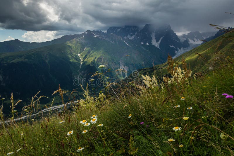 Mountain landscape stock photo. Image of europe, forest - 44171900
