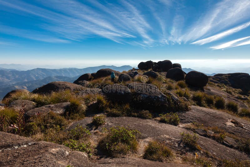 Mountain Landscape in Brazil Stock Image - Image of radical, rock ...