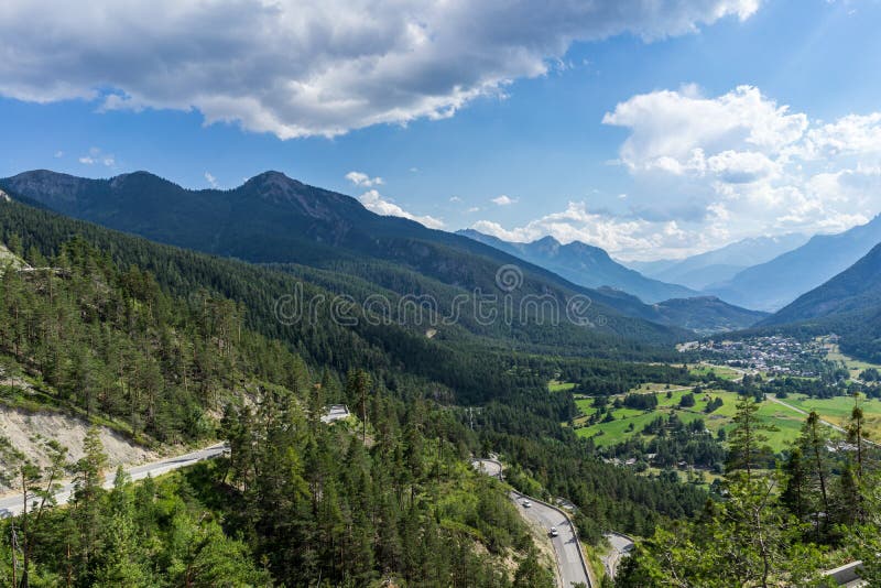 Briancon, France. Pont D Asfeld. Stock Image - Image of alpes, prestre ...