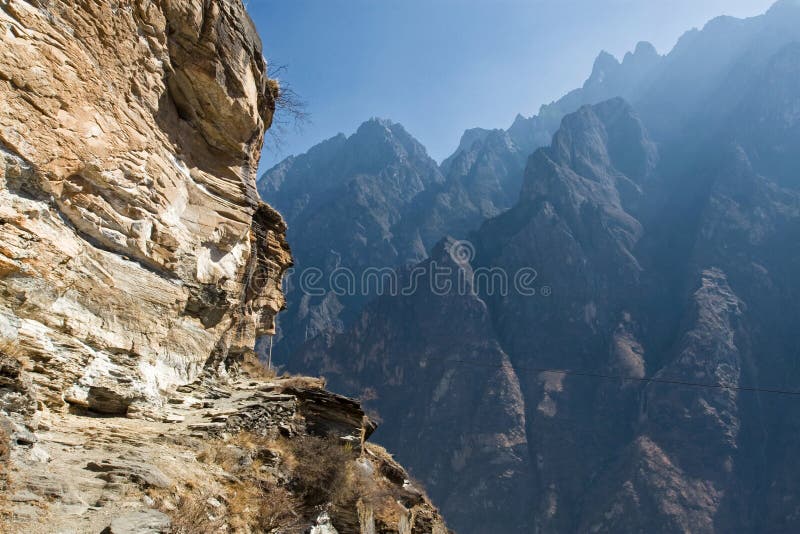 Mountain Landscape of China Stock Photo - Image of highlands, dragon ...