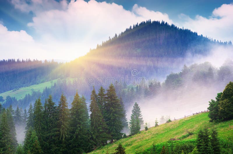 Mountain landscape stock photo. Image of country, landscape - 55499324