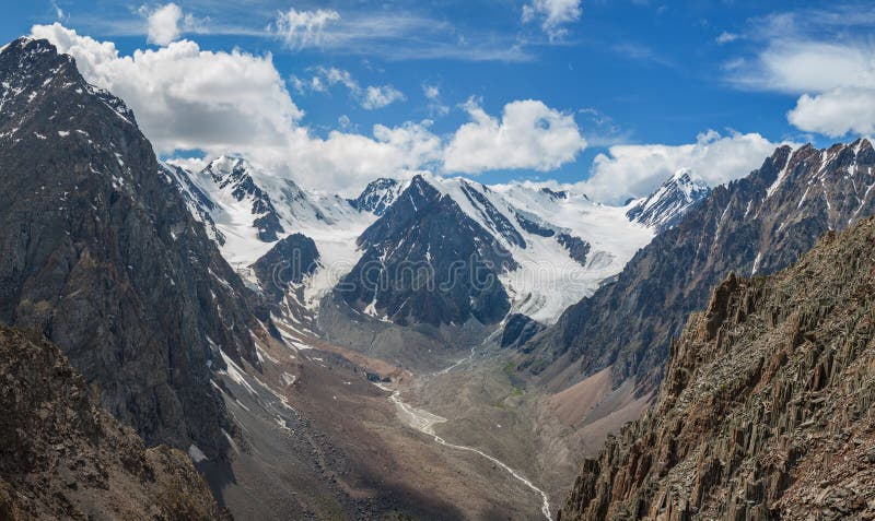 Mountain Landscape in Daylight Deep Gorge Stock Image - Image of valley ...