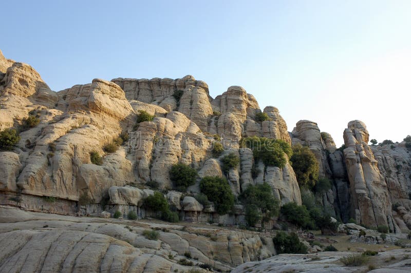 Mountain Landscape, Jordan. Stock Photo - Image of mountain, formation ...