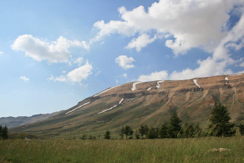 Mountain Landscape -Mount Lebanon Stock Image - Image of lebanon ...