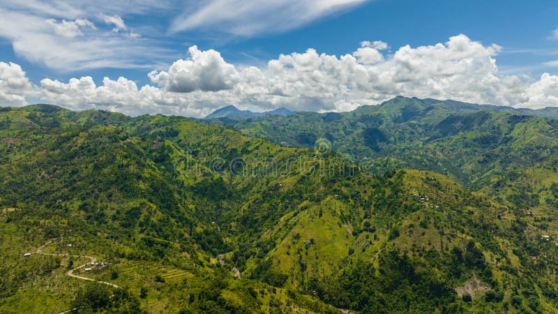 Mountain Landscape. Philippines. Stock Photo - Image of tropic, negros ...