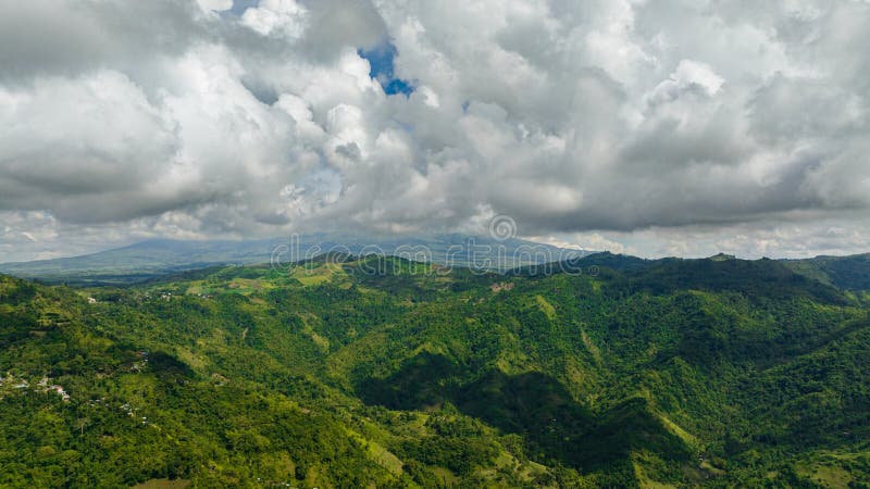 Mountain Landscape. Philippines. Stock Photo - Image of negros, tourism ...