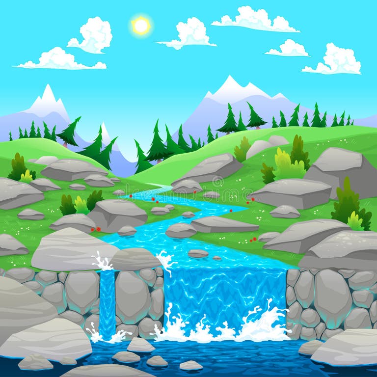 River Cartoon Stock Illustrations – 116,643 River Cartoon Stock ...