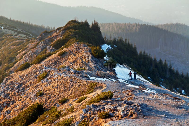 Mountain Landscape with Rock Path Stock Image - Image of travel ...