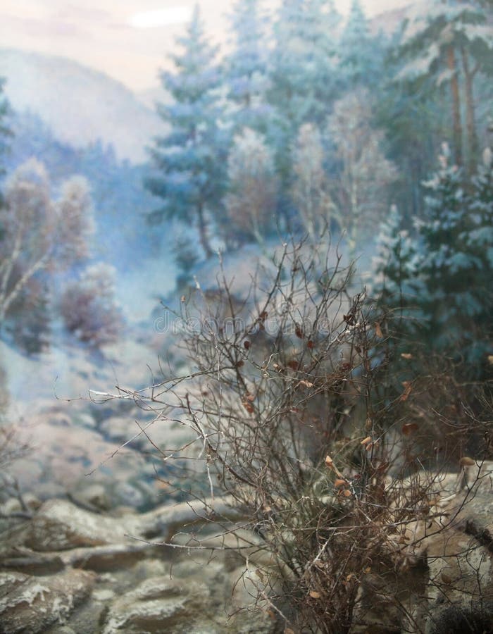 Mountain Landscape Scale Model Stock Image - Image of earth, realistic ...