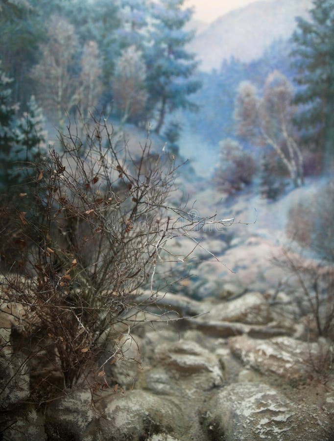 Mountain Landscape Scale Model Stock Photo - Image of natural, field ...