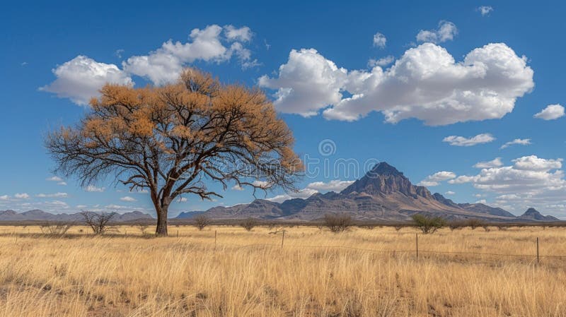 Mountain Landscape of the Spitzkop Mountains, Namibia Stock Image ...