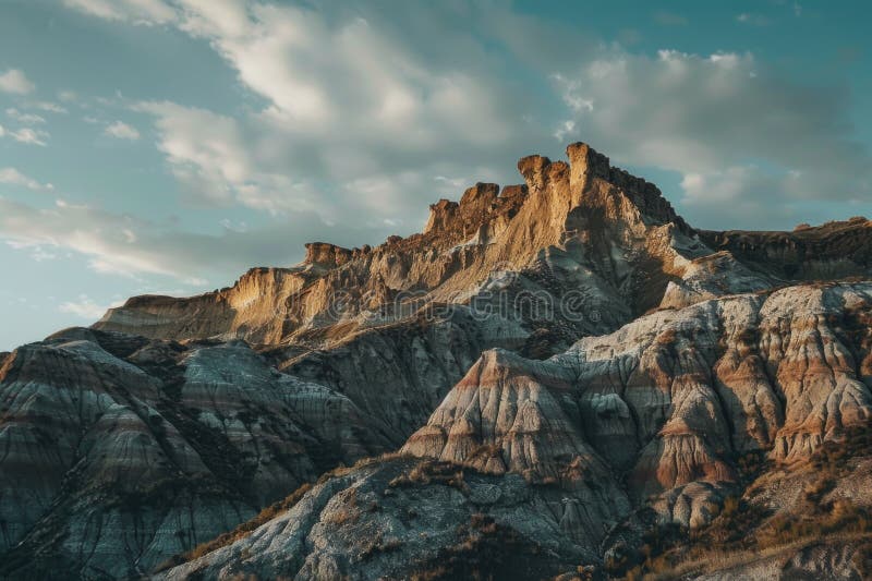Mountain Landscape with Tall Rock Formations in the Background ...