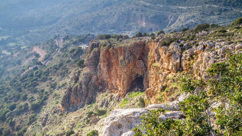 Mountain Landscape, Upper Galilee in Israel Stock Image - Image of ...