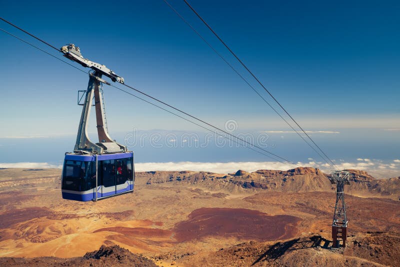 Mountain lift (funicular) stock photo. Image of lift - 31477918
