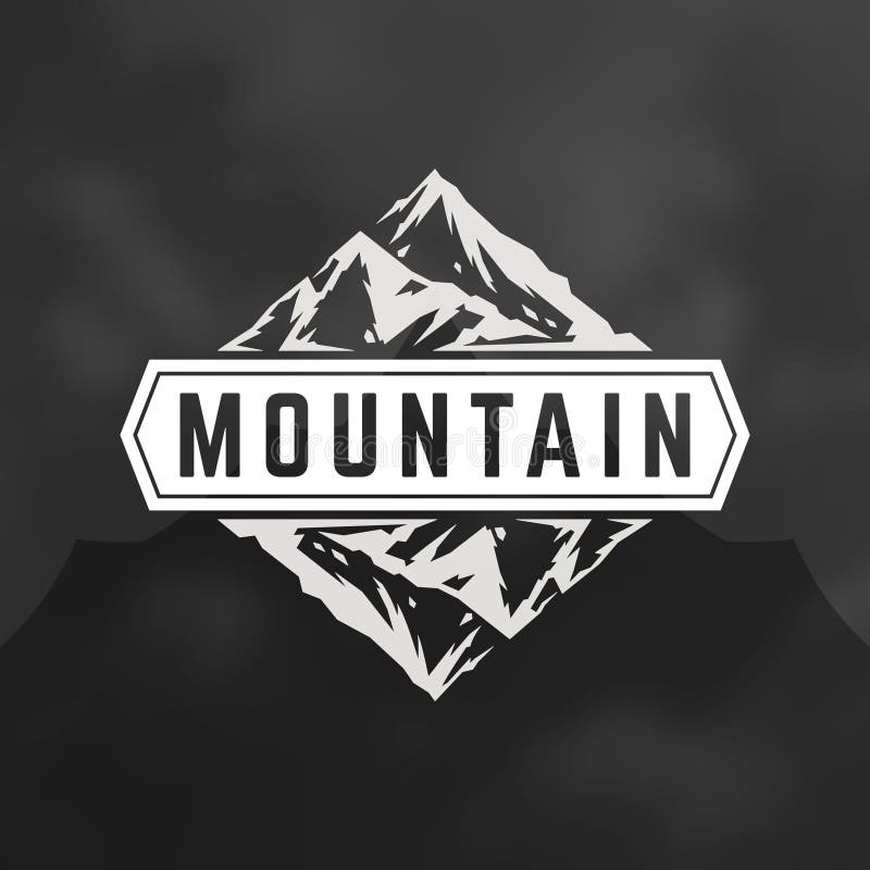 Mountain Logo Design Template Vector Illustration Stock Vector ...