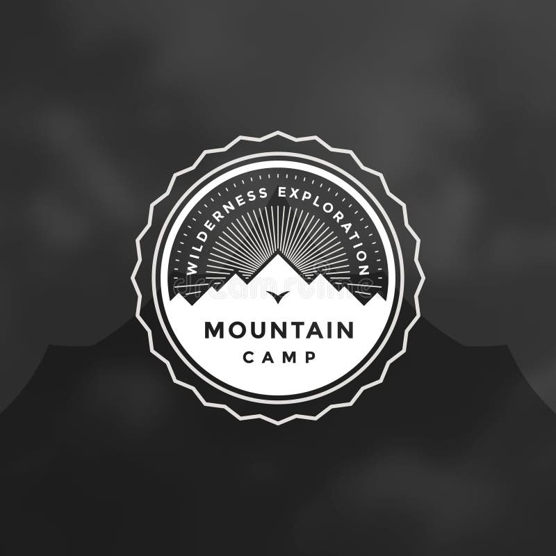 Mountain Logo Design Template Vector Illustration Stock Vector ...