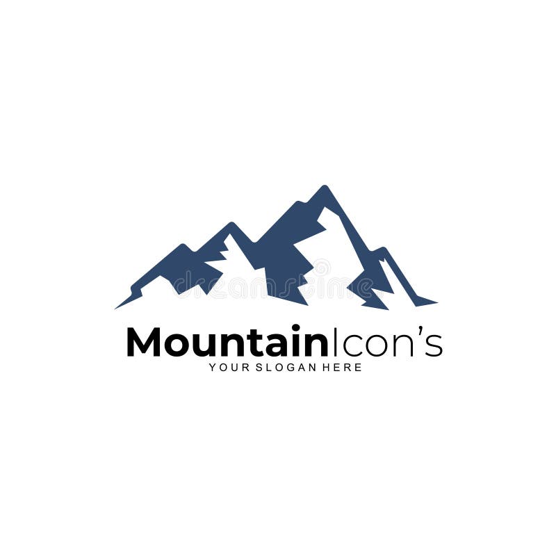 Mountain Logo with Simple Design Vector, Adventure Logos Stock Vector ...