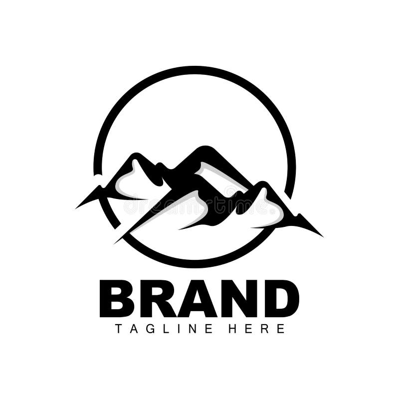Mountain Logo, Vector Mountain Climbing, Adventure, Design for Climbing ...