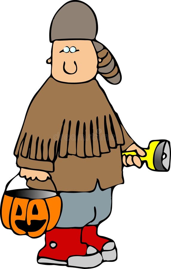 Mountain man stock illustration. Illustration of horn, comic - 47738