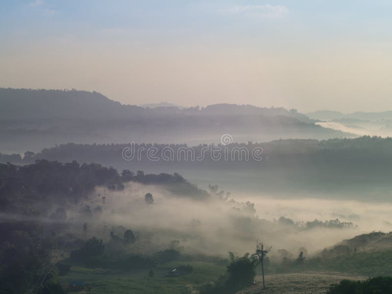 Mountain mist stock photo. Image of social, people, clean - 97893612