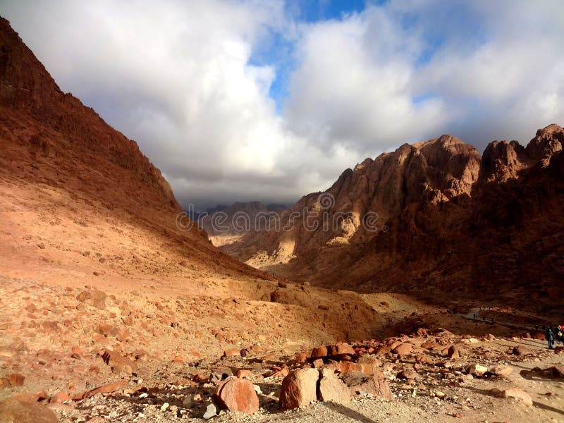 The Mountain of Moses, Sinai Stock Photo - Image of christianity, mount ...