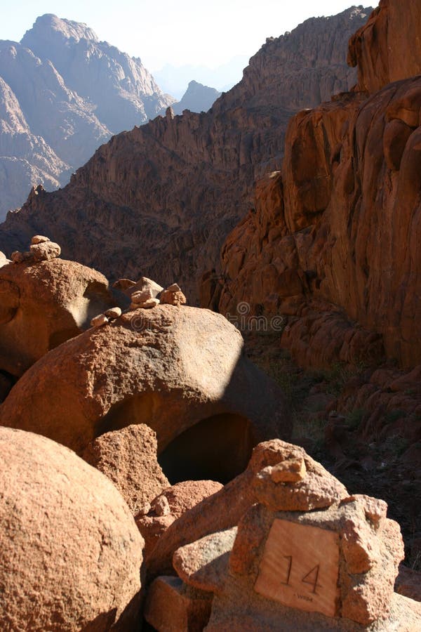 Mountain Mt Sinai stock image. Image of mountain, beautiful - 1618115