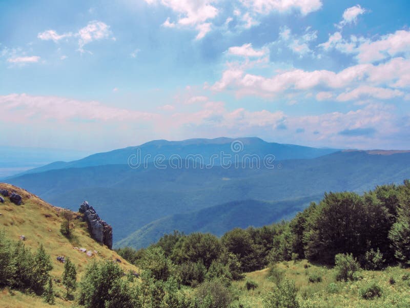 Balkan mountains landscape stock image. Image of landscape - 137540705