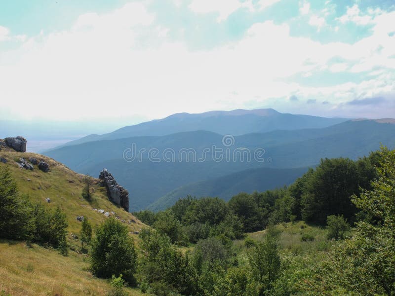 Balkan mountains landscape stock image. Image of mountains - 137540743