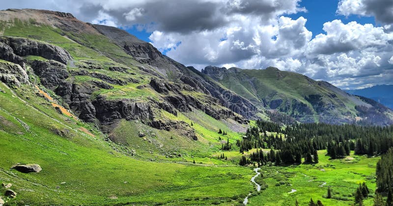 Mountain Nature Meadow Colorado Explore Hike Foryou Stock Image - Image ...