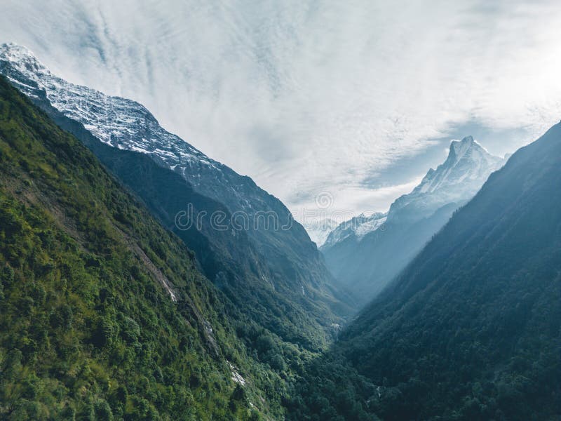 Mountain in Nepal, Machapuchare Mountain, Himalaya View Point Nepal ...