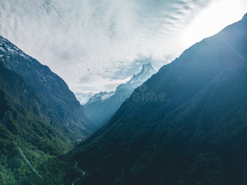 Mountain in Nepal, Machapuchare Mountain, Himalaya View Point Nepal ...