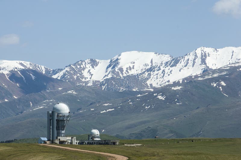 Mountain Observatory stock photo. Image of outdoor, mauna - 121099906