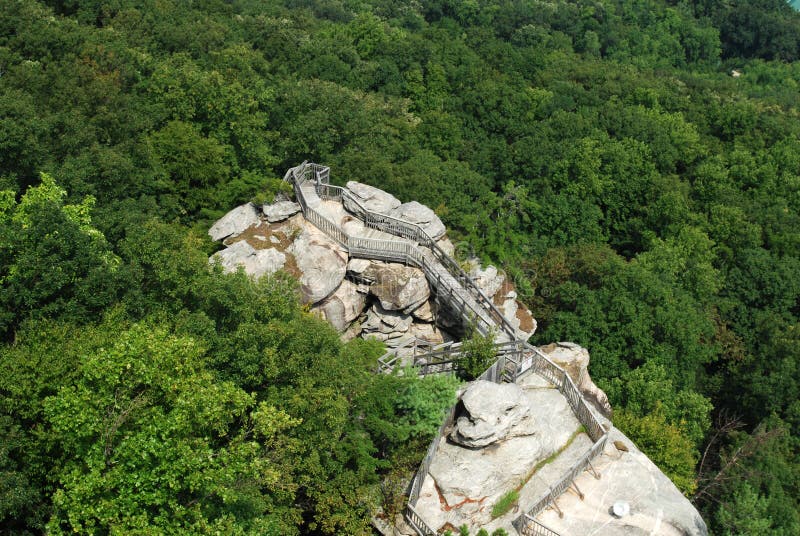 Mountain Overlook Platform stock photo. Image of lure - 15818508