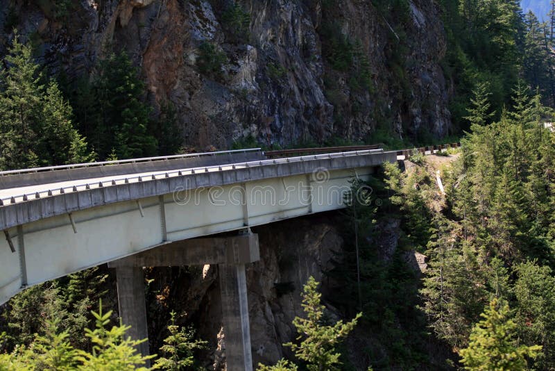 Mountain Overpass stock image. Image of leaves, mountain - 2885285