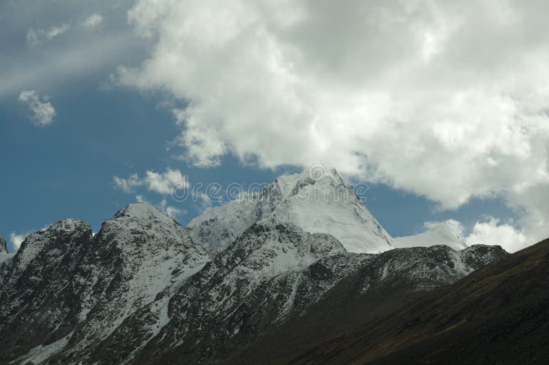 The Mountain in the pamirs stock image. Image of steep - 78145913