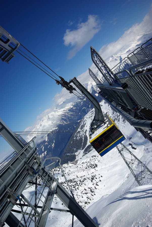 Mountain Panorama Made after Powder Day Stock Photo - Image of ahorn ...
