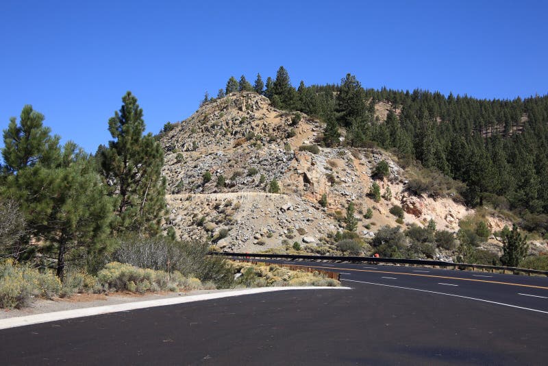 Mountain Pass stock image. Image of tourism, nevada, road - 9116843