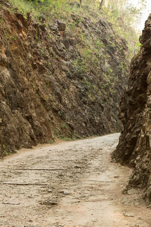 Mountain pass stock image. Image of landscape, dale, weed - 68382633