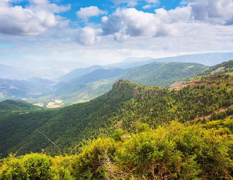 Mountain pass in Pyrenees stock photo. Image of europe - 54102154