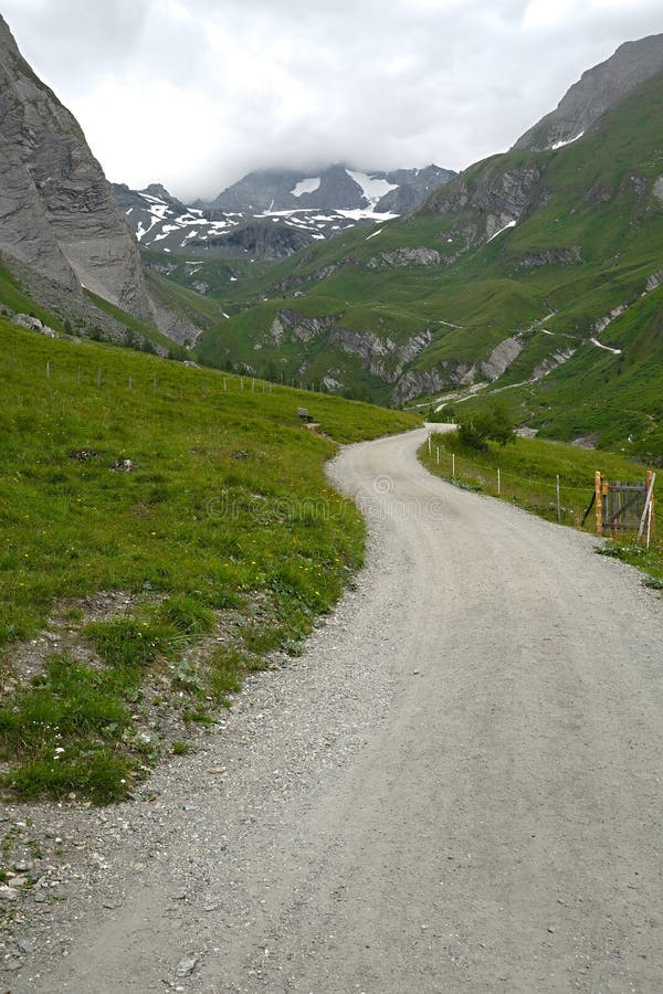 Mountain path in the Alps stock image. Image of outdoor - 61306195