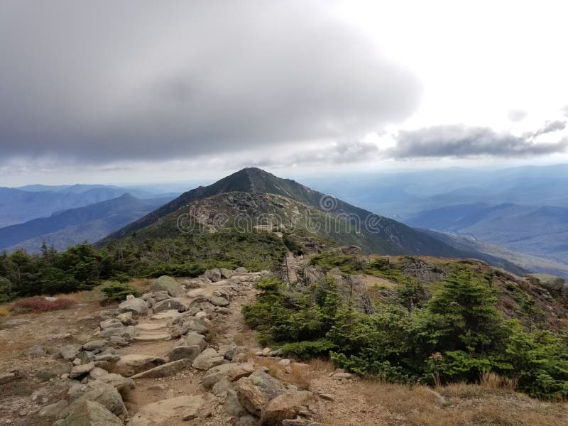 Mountain path. stock photo. Image of nature, ridge, path - 127534466