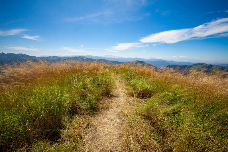 Mountain Pathway stock photo. Image of trek, landscape - 86214936