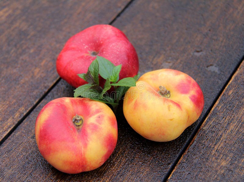 Mountain peaches stock photo. Image of balm, nectarine - 34075812
